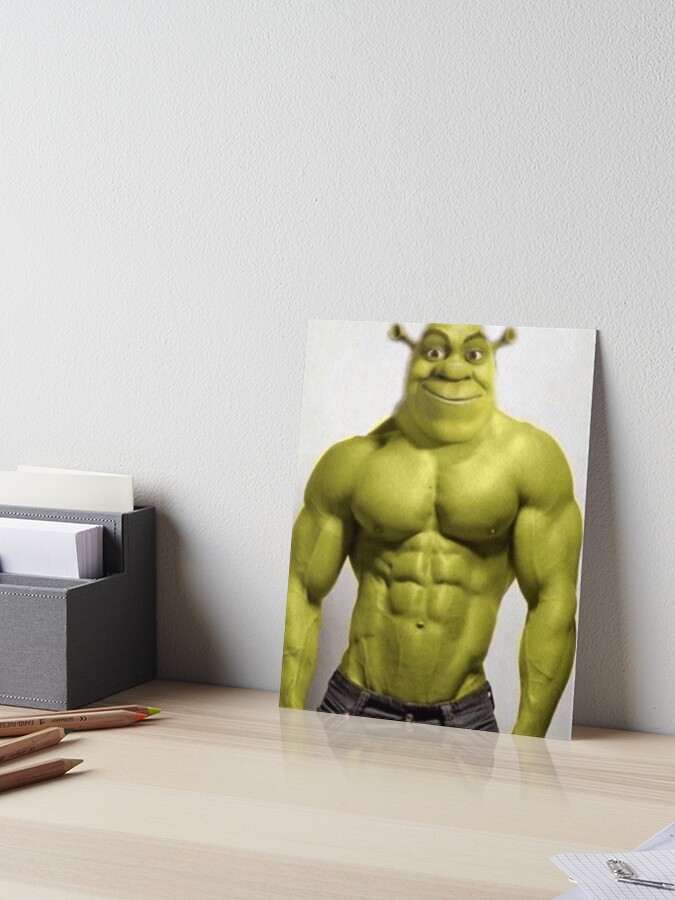 "Sexy shrek " Art Board Print for Sale by Adjato Design | Redbubble