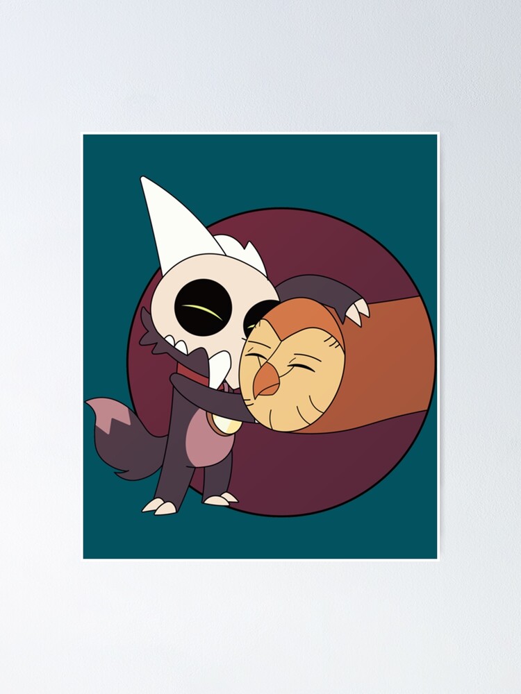 "Hooty and King The Owl House " Poster for Sale by CustomTeaShirth ...