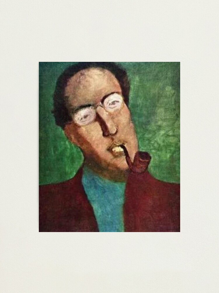 "Mark rothko self portrait classic oil painting " Photographic Print ...