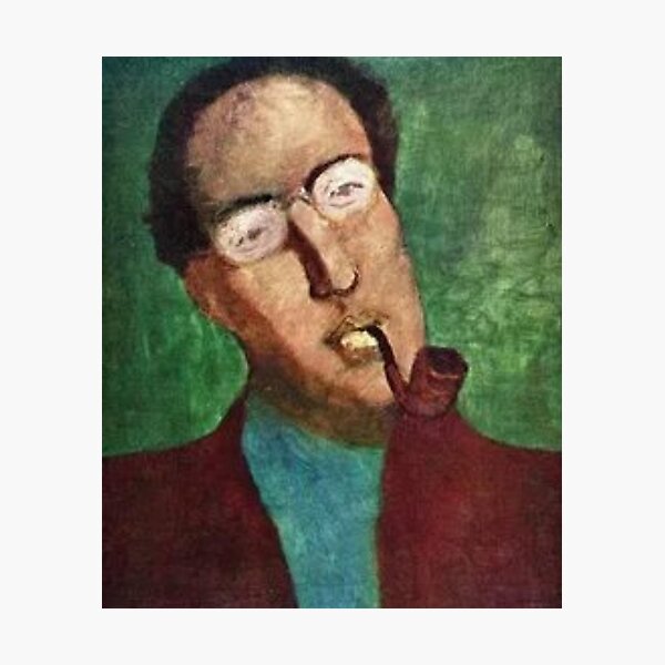 "Mark rothko self portrait classic oil painting " Photographic Print ...