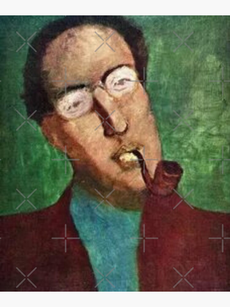 "Mark rothko self portrait classic oil painting " Sticker for Sale by ...