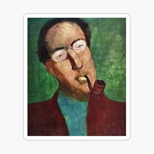"Mark rothko self portrait classic oil painting " Sticker for Sale by ...