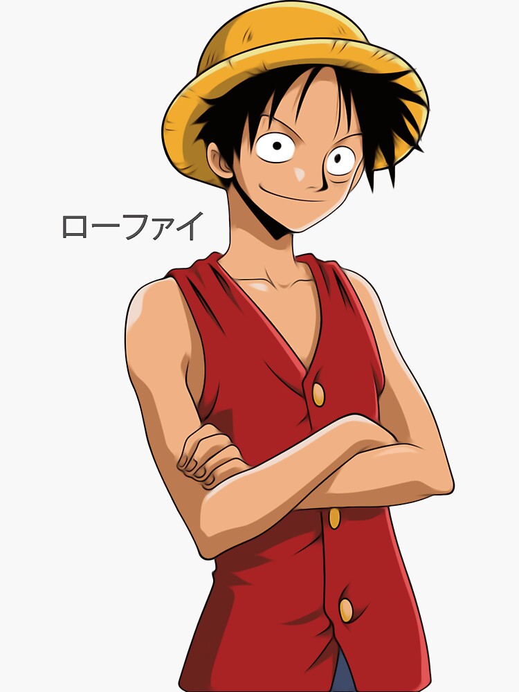 "Lofi One Piece" Sticker for Sale by LightHouse511 | Redbubble