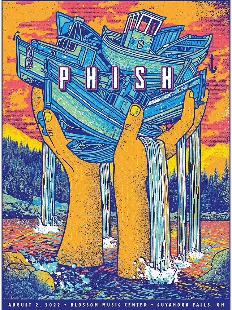 "Vintage Two Hand Lift The Ship On Sea Concert At Blossom Center Ohio ...