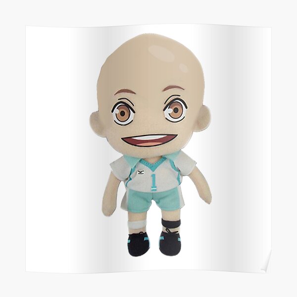 "oikawa plush sticker" Poster for Sale by mimo-mhd | Redbubble