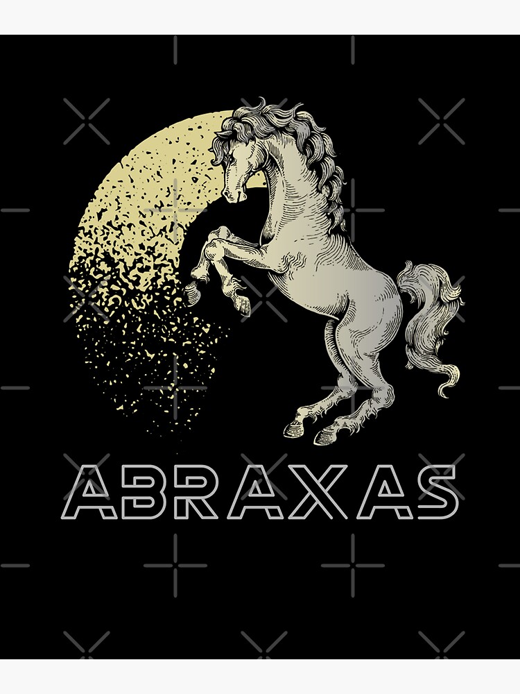 "Ancient Horse ~ ABRAXAS Greek Immortal Horse" Sticker for Sale by Anne-and-diana1 | Redbubble