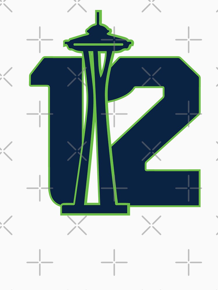 "Seattle's 12th Man" T-shirt for Sale by thatDudeAZ89 | Redbubble ...