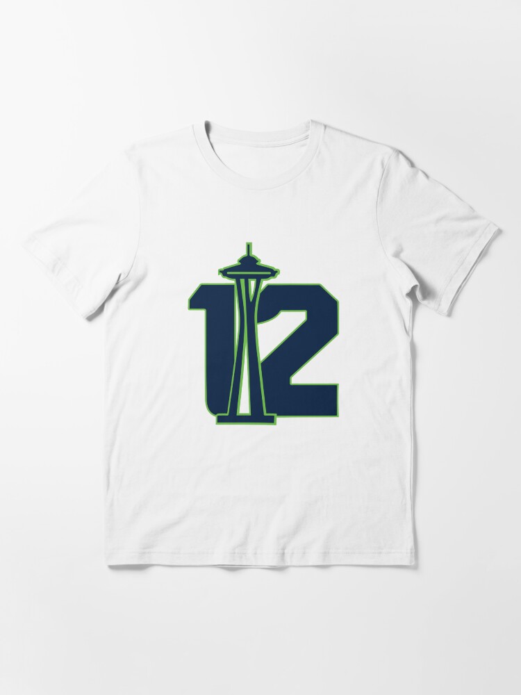 "Seattle's 12th Man" T-shirt for Sale by thatDudeAZ89 | Redbubble ...