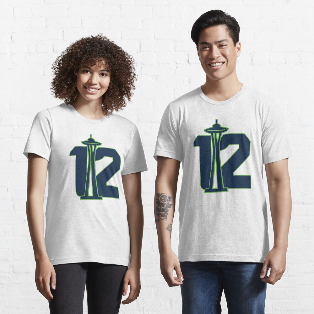 "Seattle's 12th Man" T-shirt for Sale by thatDudeAZ89 | Redbubble ...