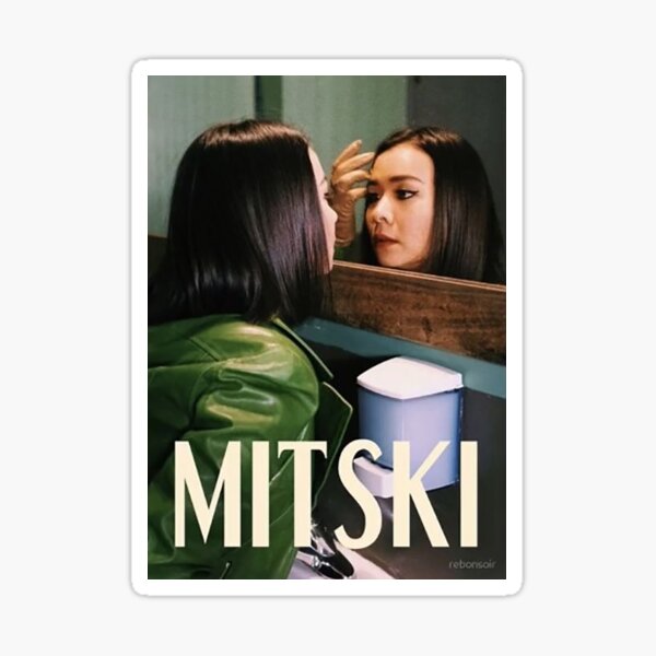 "Mitski Poster " Sticker for Sale by eroyjuli | Redbubble