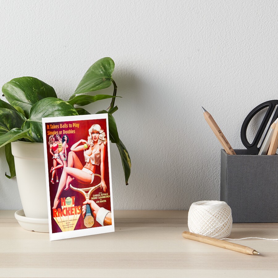 "Hot Rackets - Movie Poster Reproduction" Art Board Print for Sale by ...