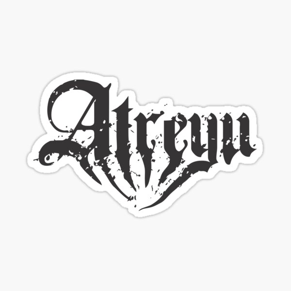 "atreyu" Sticker for Sale by masarefaki | Redbubble