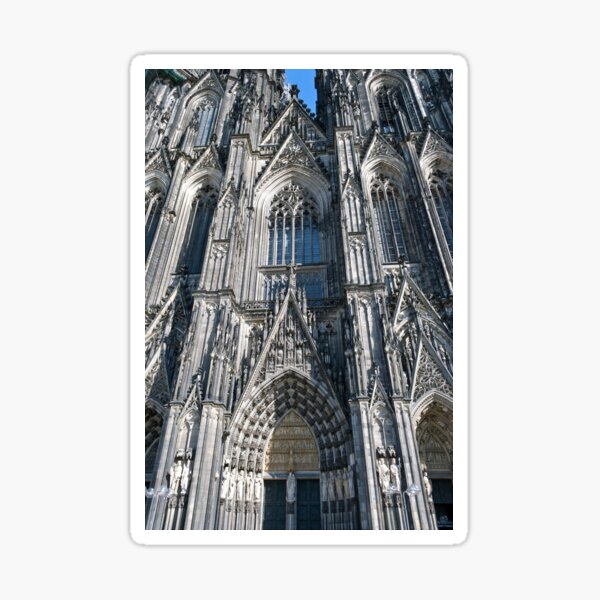 "Cologne Cathedral " Sticker by Vac1 | Redbubble