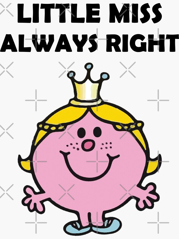 "Little Miss Meme" Sticker for Sale by Design-Mode | Redbubble