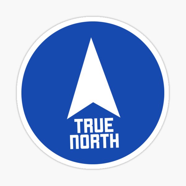"Where Is True North?" Sticker for Sale by Kist221 | Redbubble