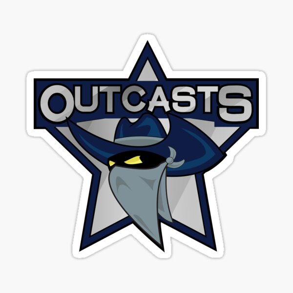 "Outcasts" Sticker by doctorheadly | Redbubble