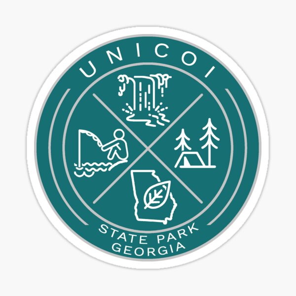 "Unicoi State Park Heraldic Logo" Sticker for Sale by VanyaKar | Redbubble