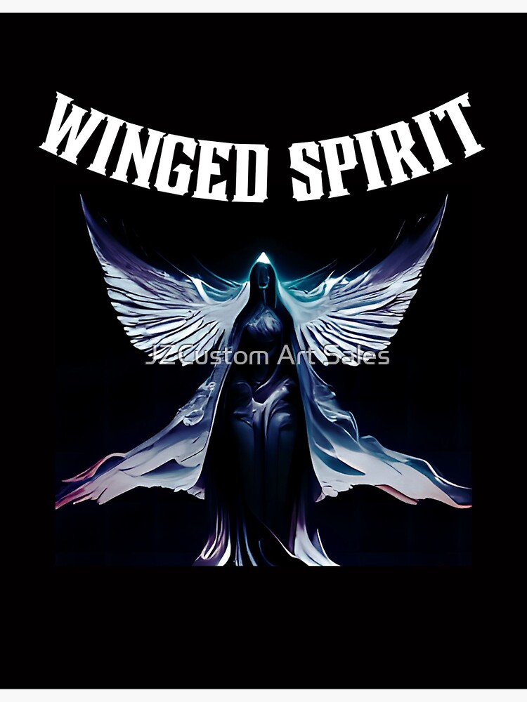 "Winged Spirit" Sticker for Sale by JZCustom-2022 | Redbubble