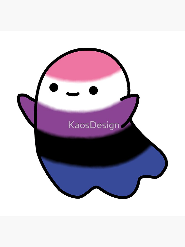 Gender Fluid Spirit Cute Spirit In The Colors Of The Gender Fluid