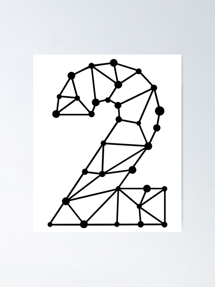 "Abstract Simple design, My Favourite number 2, Digital, Love math ...