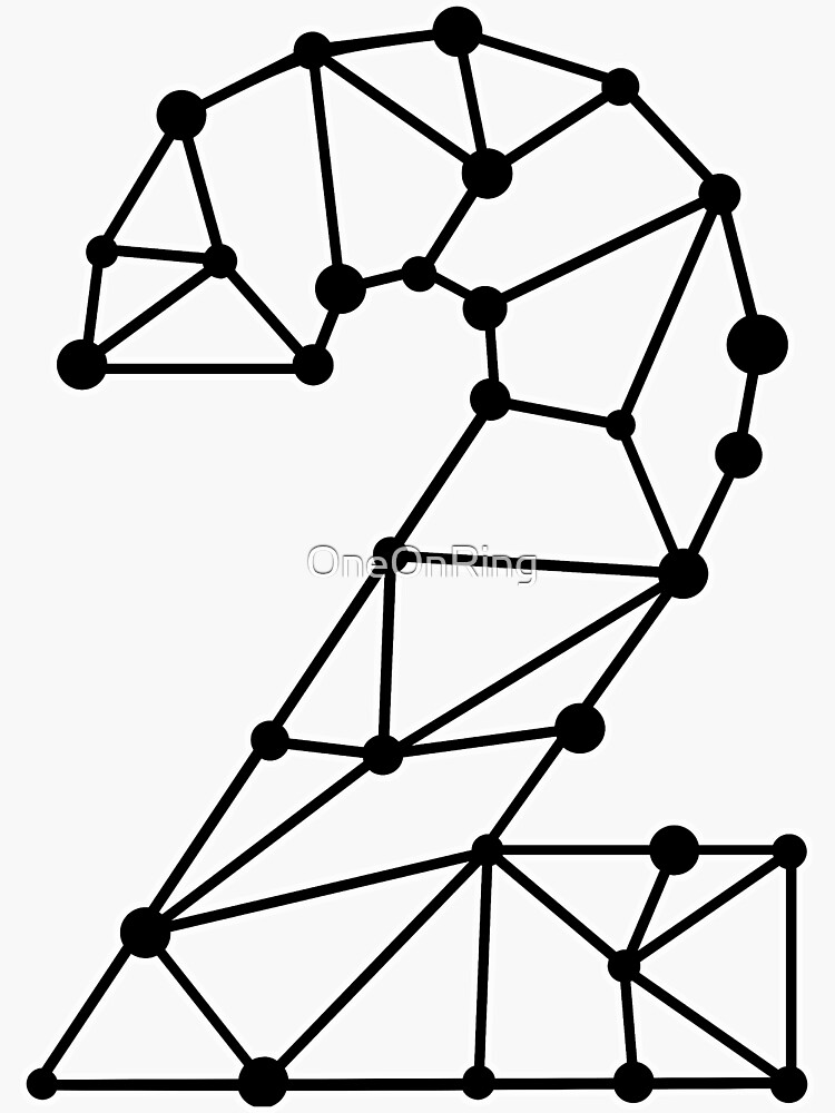 "Abstract Simple design, My Favourite number 2, Digital, Love math ...