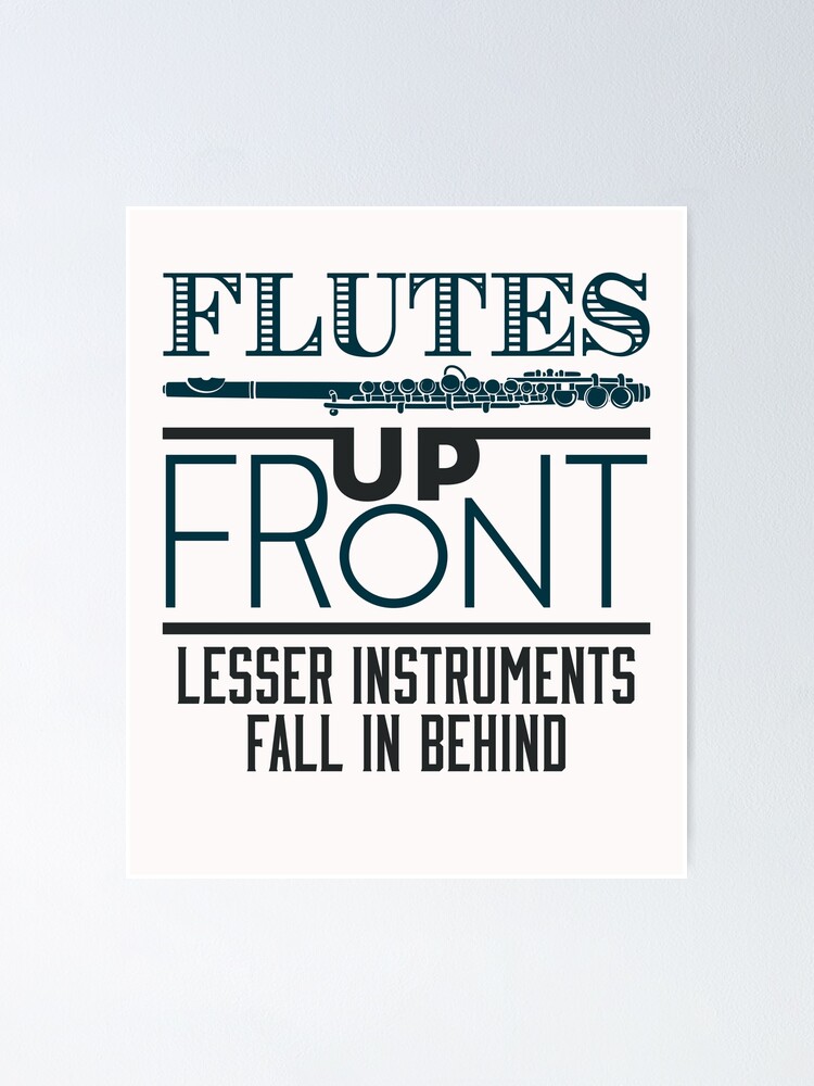 "Flutes Up Front Lesser Instruments Fall In Behind Marching Band Flute ...