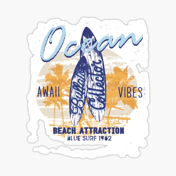 "beach ocean fish" Sticker for Sale by SKARTsd | Redbubble