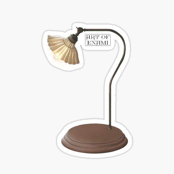 "Lamp" Sticker for Sale by Art-of-Enami | Redbubble