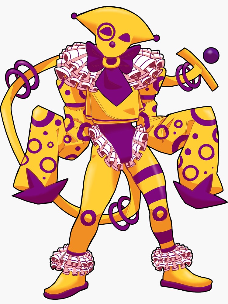 "Intersex Ghoul Clown Sticker" Sticker for Sale by Lintt0p | Redbubble