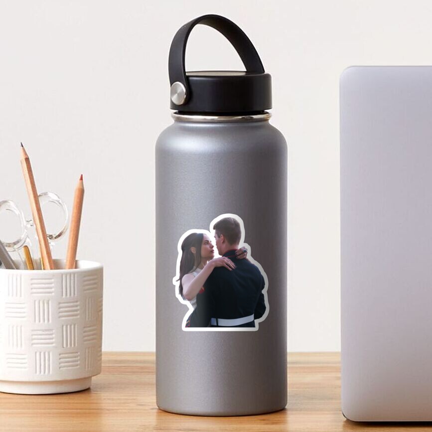 "Purple hearts Luke and Cassie" Sticker for Sale by OumaMerch | Redbubble