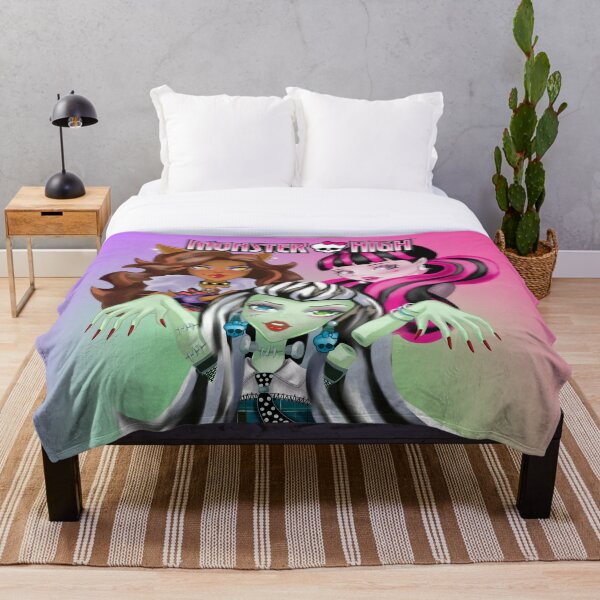 "Monster high" Throw Blanket by Christou 3 | Redbubble