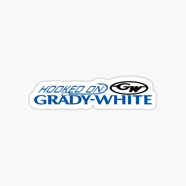 "Grady White" Sticker for Sale by shopcepwahyu | Redbubble