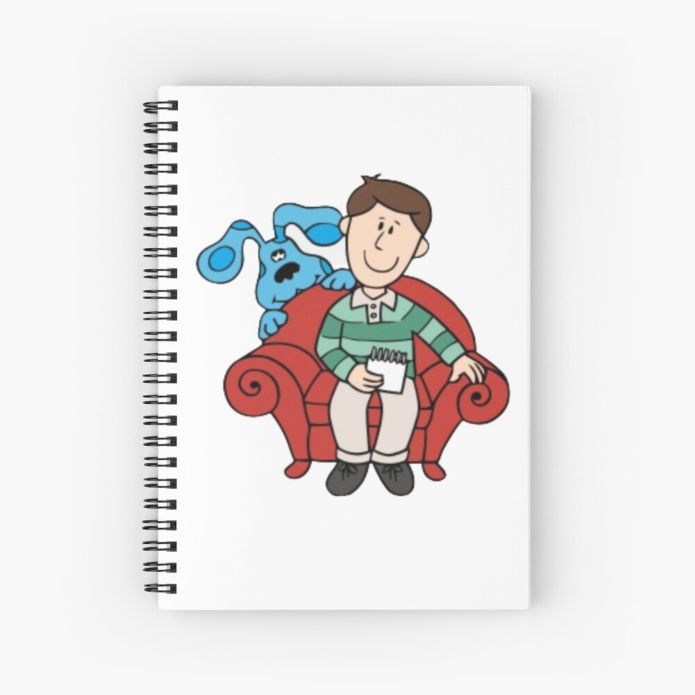 "Blue's Clues Steve | Nick Jr" Spiral Notebook for Sale by Zwosh ...