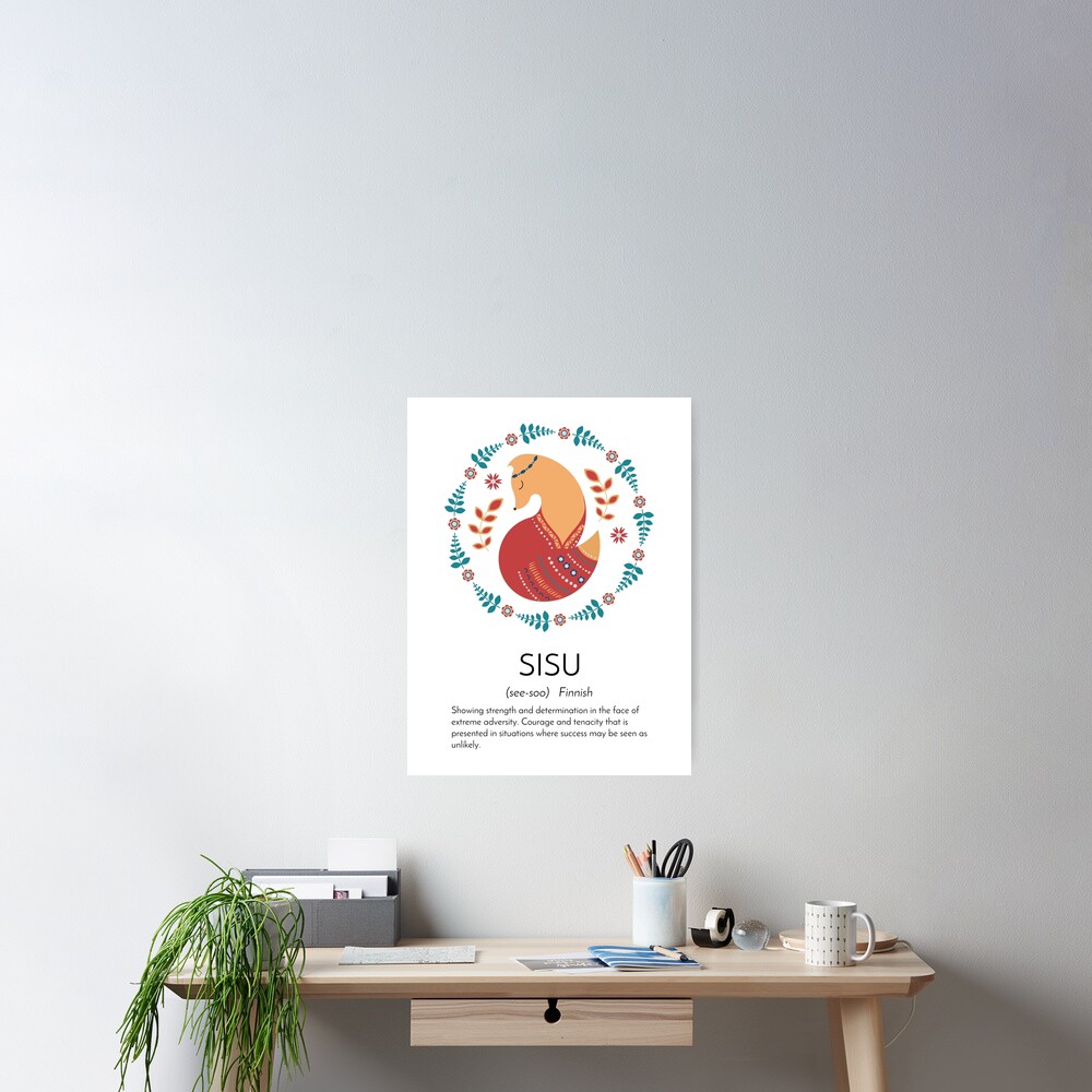 "Sisu Definition, Scandi Folk Art, Scandinavian Word Definition ...