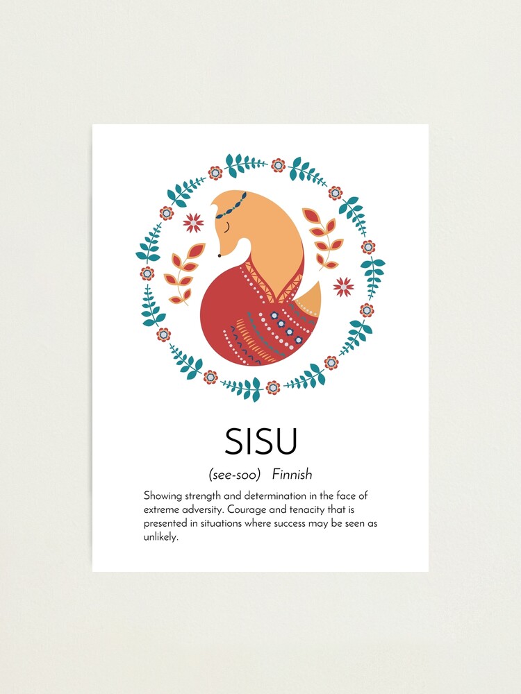 "Sisu Definition, Scandi Folk Art, Scandinavian Word Definition ...
