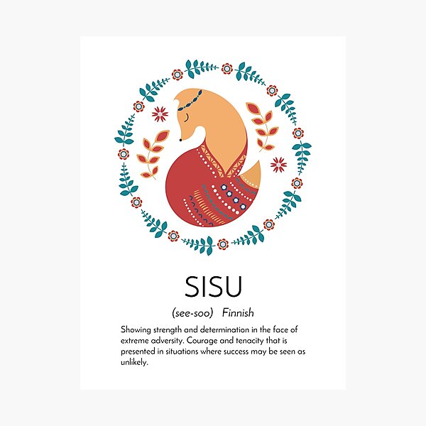 "Sisu Definition, Scandi Folk Art, Scandinavian Word Definition ...