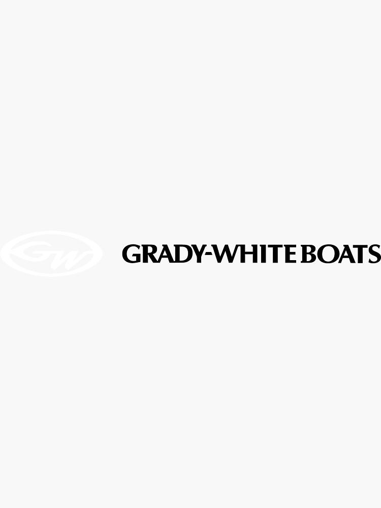 "Grady White" Sticker for Sale by shopcepwahyu | Redbubble