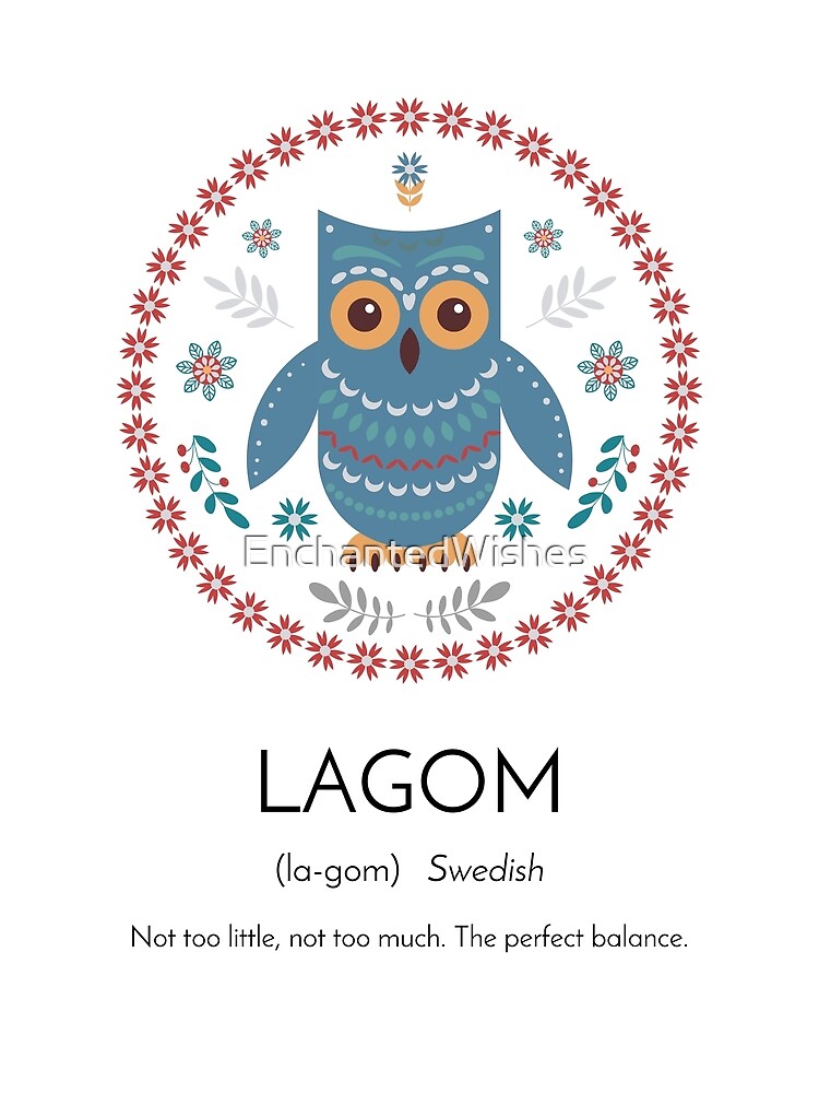 "Lagom Definition, Scandi Word Definition, Swedish Word, Scandinavian ...