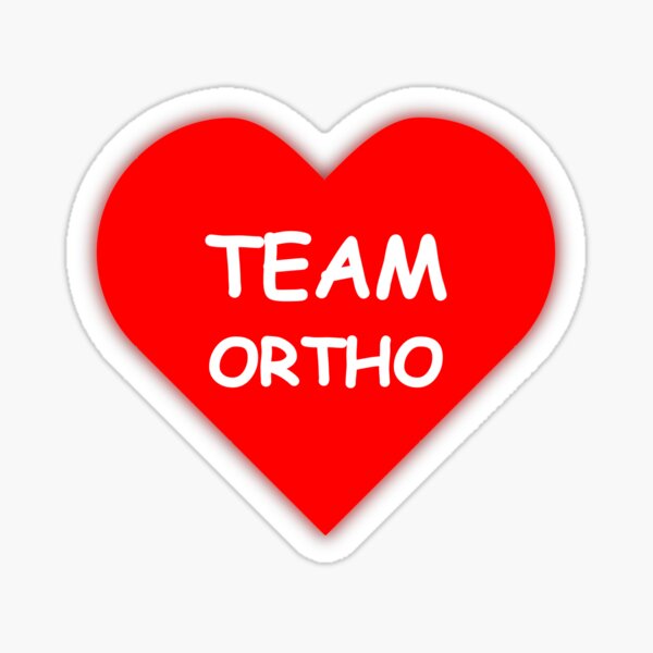 "Team ortho gift, orthopedic team" Sticker for Sale by ICbestshop ...