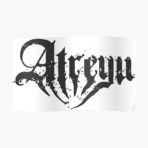 "atreyu" Poster for Sale by masarefaki | Redbubble