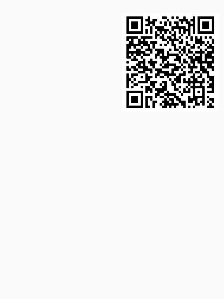 "Spongebob Squarepants opening credits QR code Sticker" T-shirt for ...