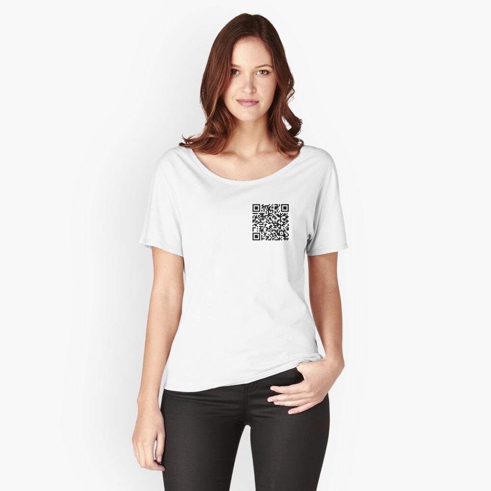 "Rick Roll 10 Hours QR code sticker" Sticker for Sale by TotalBubble ...