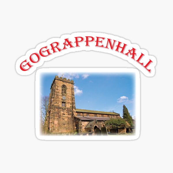 "Grappenhall T shirts" Sticker for Sale by masusoa10 | Redbubble