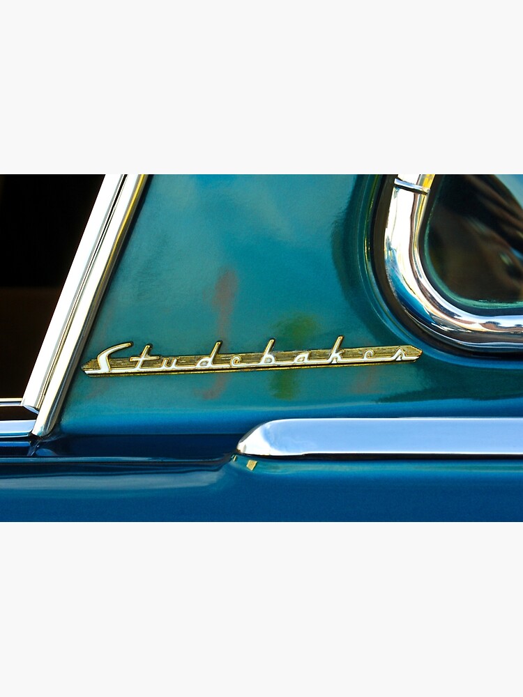 "1953 Studebaker Champion Starliner Side Emblem -1159c" Art Print for ...