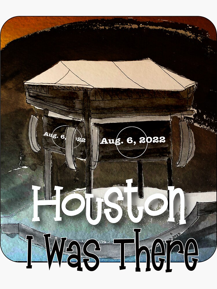 "Houston Country Music Concert, August 6, 2022, I Was There" Sticker ...