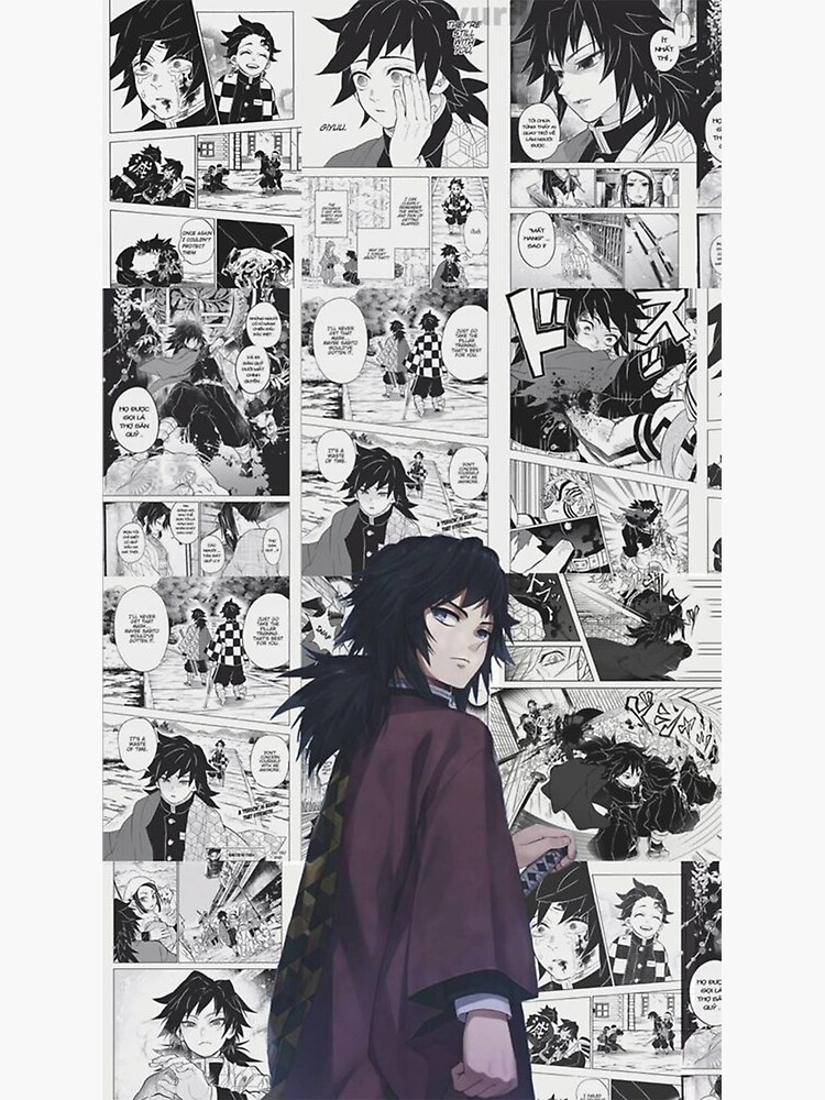 Giyu Tomioka Poster For Sale By Xyprow Redbubble