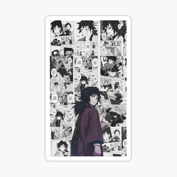 "Giyu Tomioka " Sticker for Sale by XYPROW | Redbubble