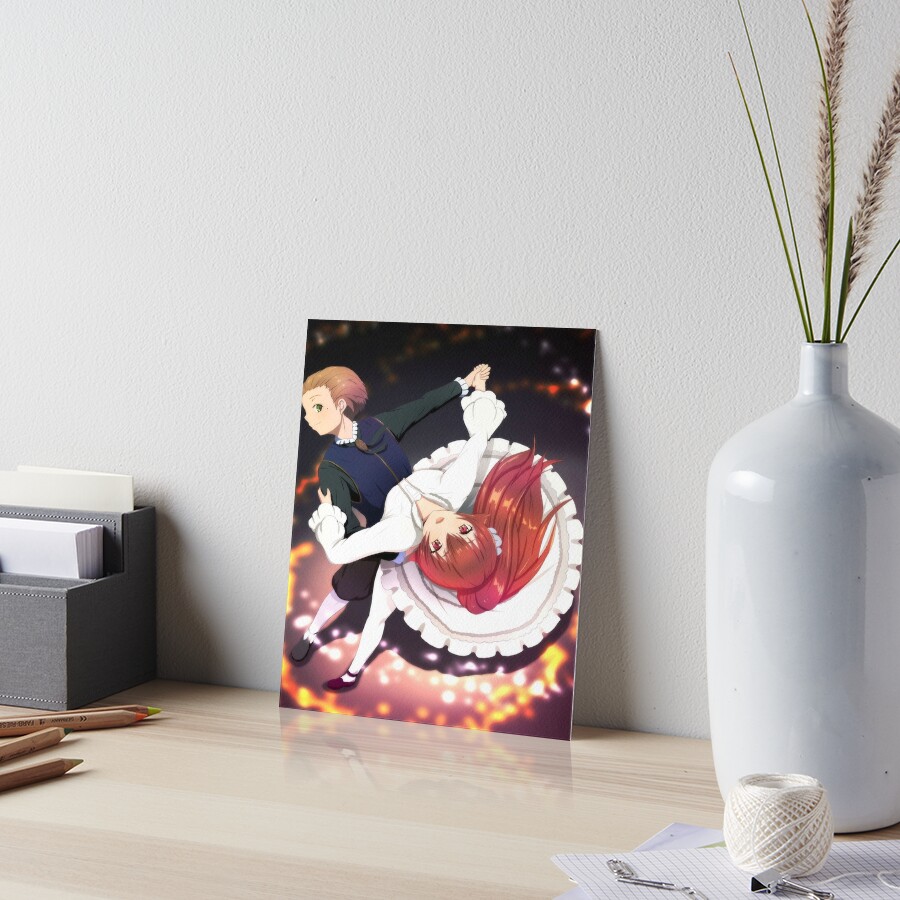 "mushoku tensei rudeus eris" Art Board Print for Sale by RBBCH | Redbubble