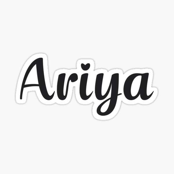 "Ariya" Sticker for Sale by 99Posters | Redbubble