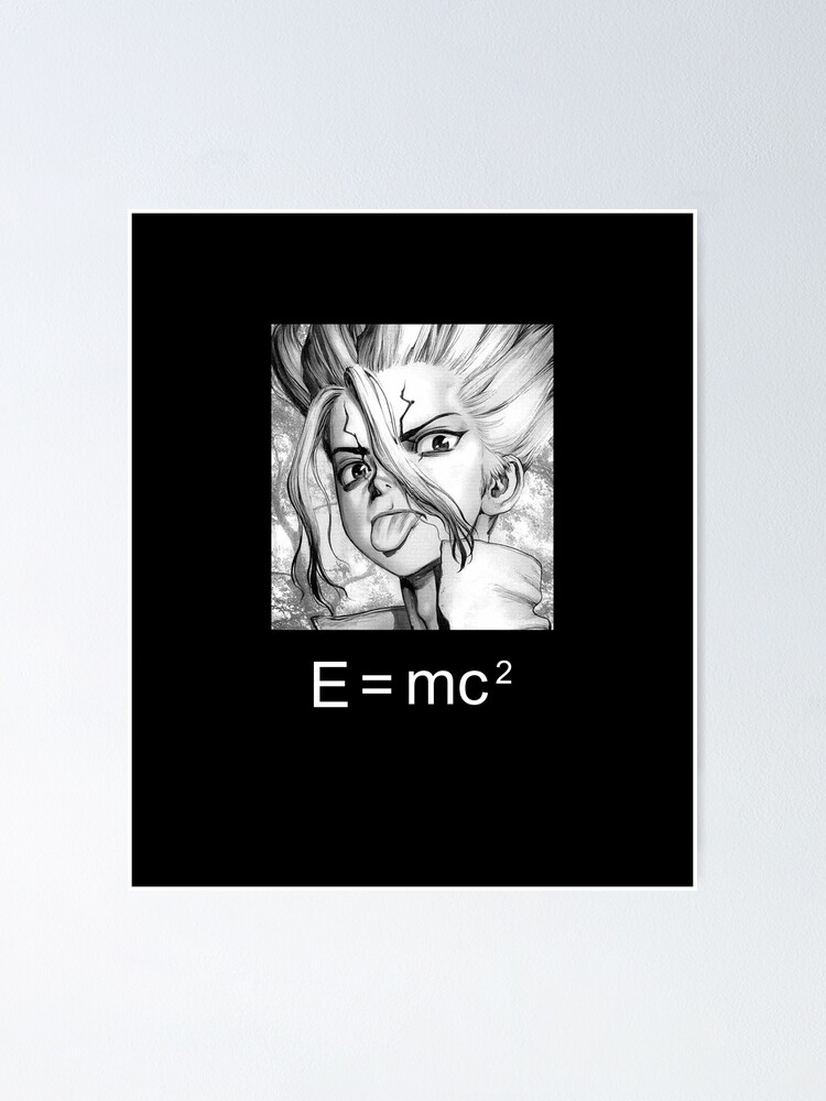 Póster «Dr. Stone senku Einstein logo Camiseta esencial, Dr. Stone ...